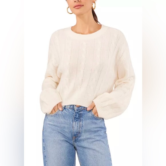 Altar'd State | Sweaters | Nwt Altar State Crew Neck Cable Knit Sweater ...